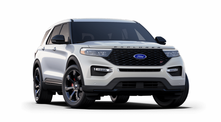 2021 Ford Explorer ST Star White, 3.0L EcoBoost® V6 Engine with Auto ...
